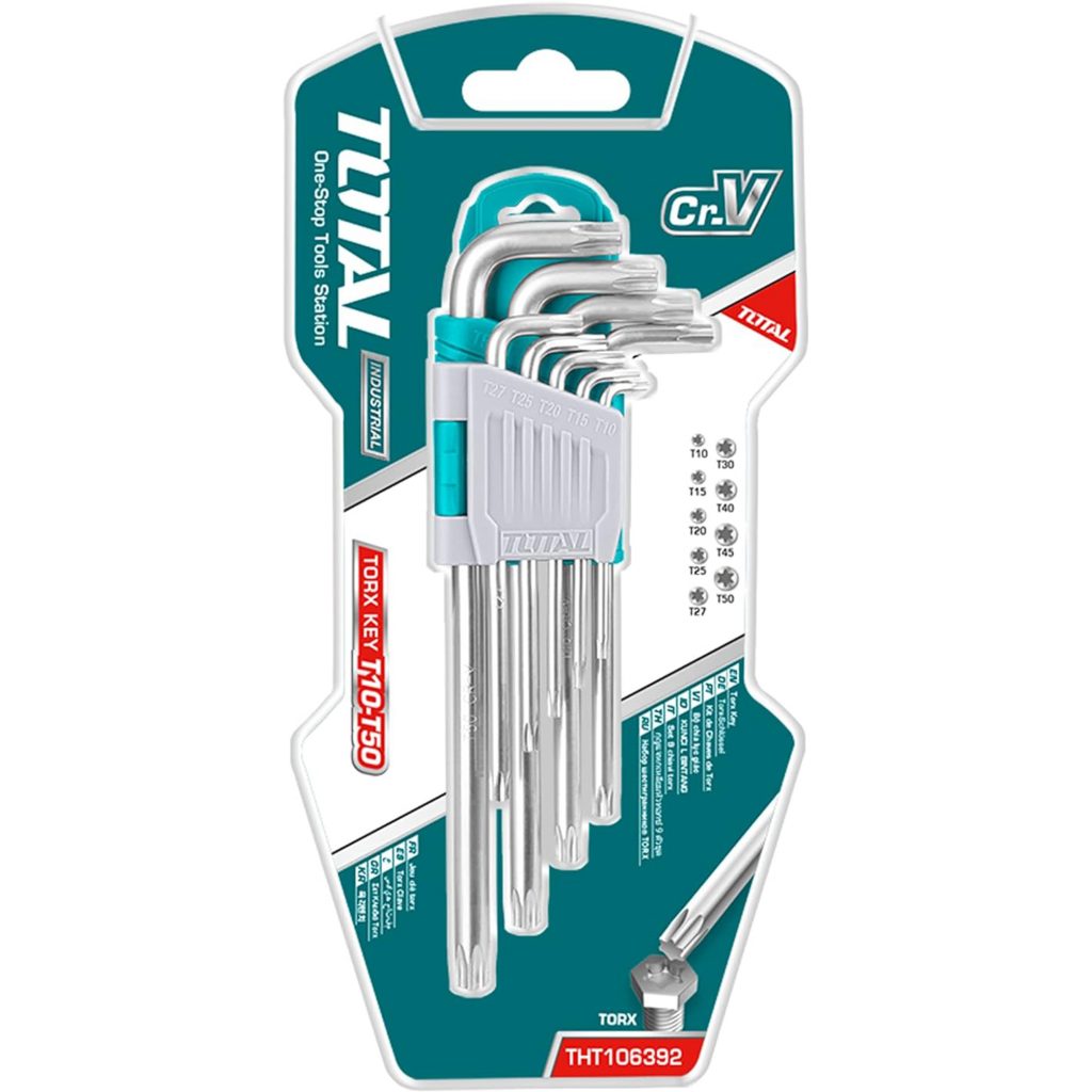 Juego Total 9 llaves Torx - Maderas San Pascual, S.L.