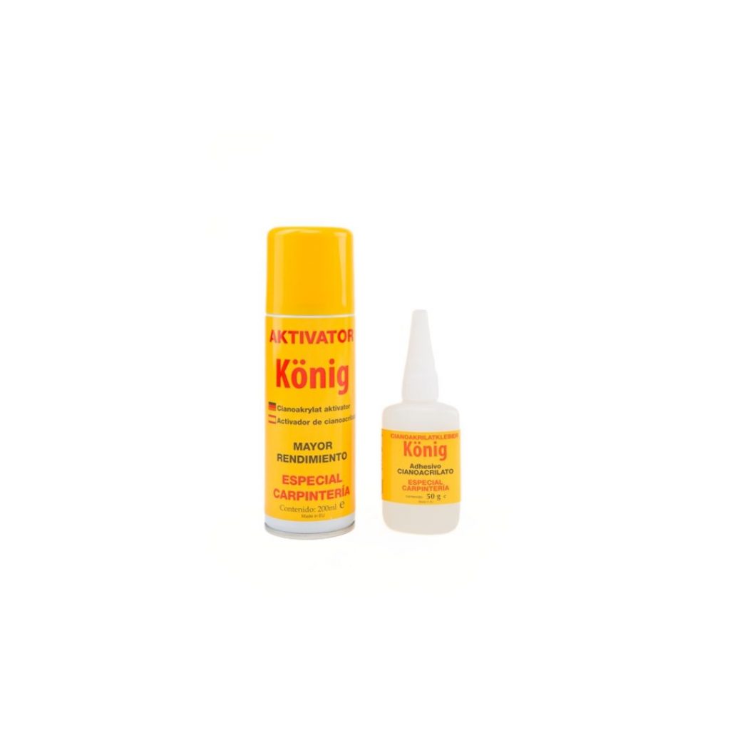 Kit Adhesivo y Activador Konig - Maderas San Pascual, S.L.