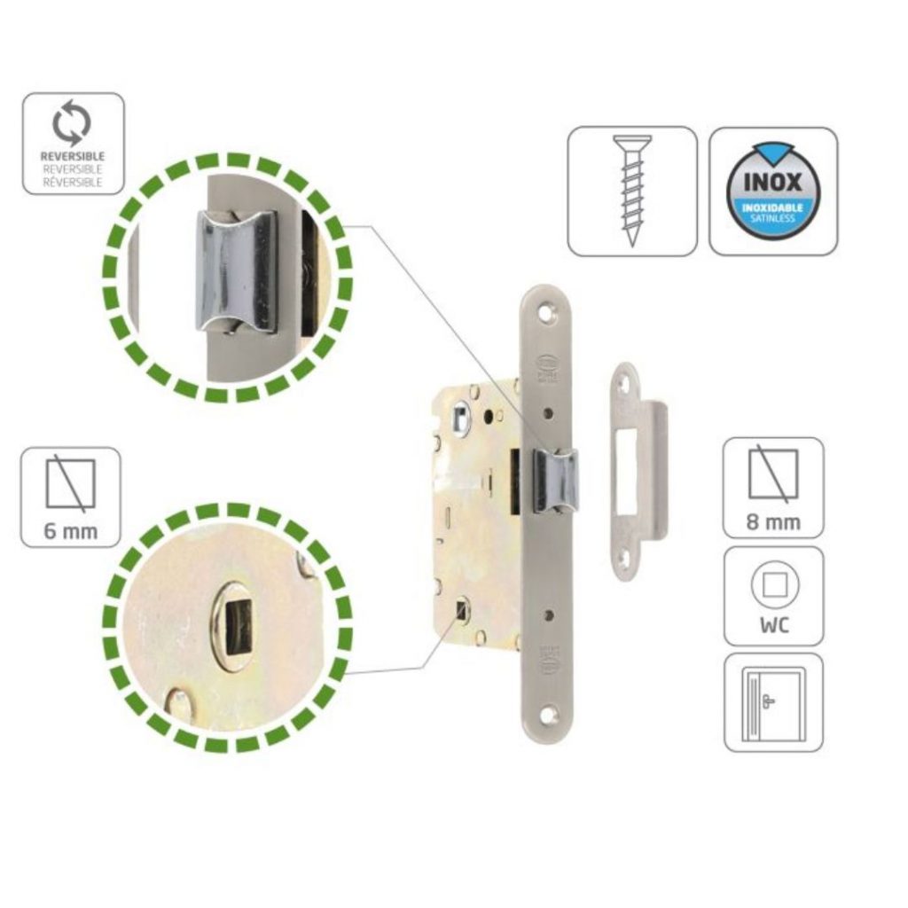Picaporte Unificado Amig Caja Grande - Maderas San Pascual, S.L.