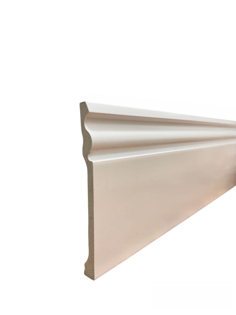 Zócalo con Moldura PVC Lacado - Maderas San Pascual, S.L.